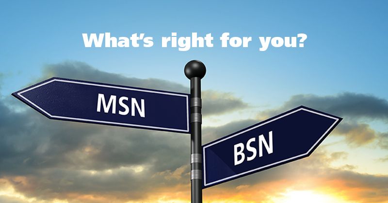 Accelerated BSN vs Direct Entry MSN - Xavier University